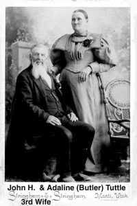 104.Sarah Adeline Butler Allen Tuttle!, gg grandmother, 2nd wife ...