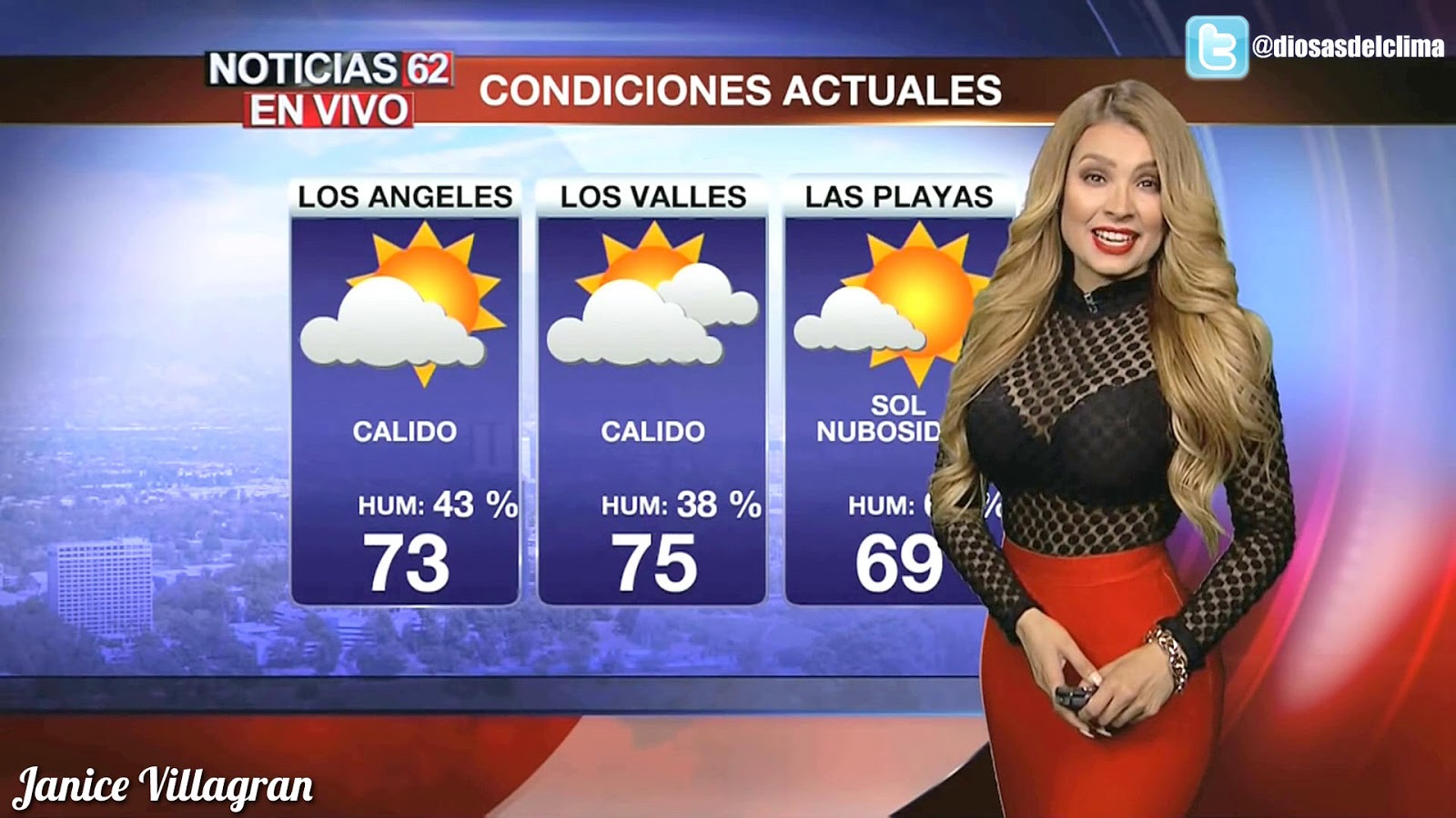 Las diosas del clima: Janice Villagran