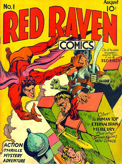 The Peerless Power of Comics!: "War!" Cries The Raven!