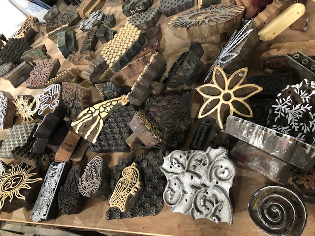 PP Blog: Metallic Block Printing in Jaipur