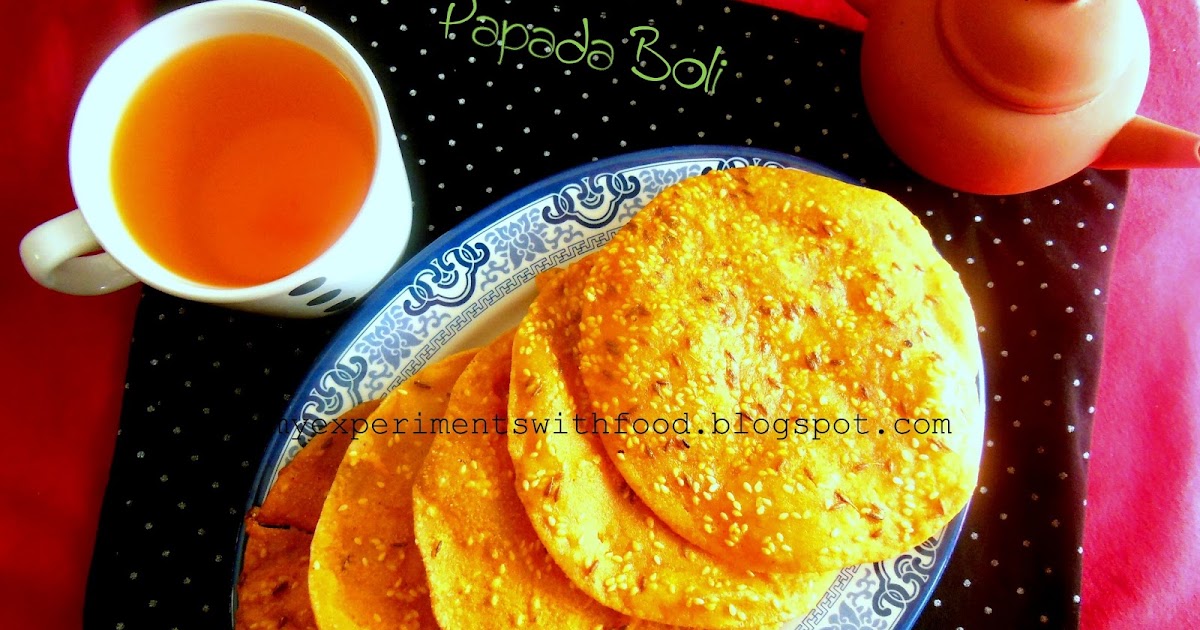 My Experiments With Food: Kerala style Deep Fried Masala Papad/ Kerala ...