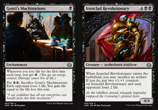 Magic the Gathering Adventures: Aether Revolt Review: Black