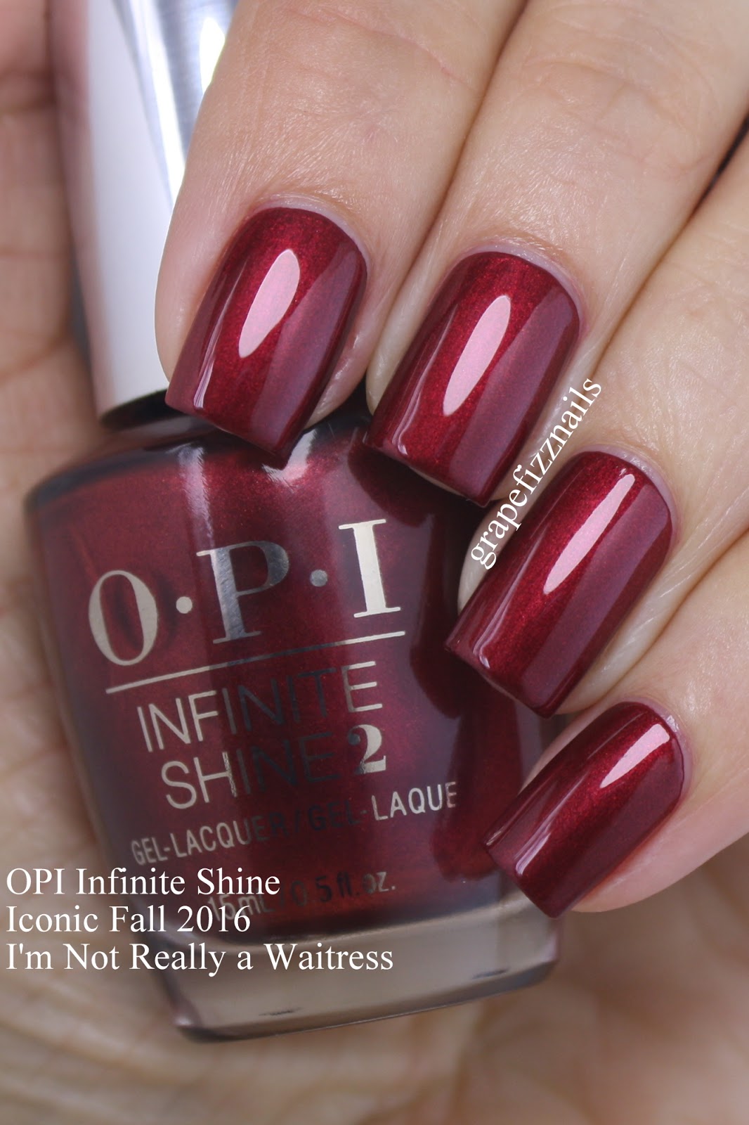 Grape Fizz Nails: OPI Infinite Shine Iconic Shades for Fall 2016