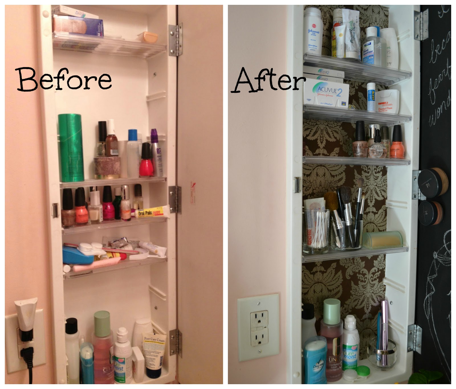 Dwell by Cheryl: Medicine Cabinet Makeover