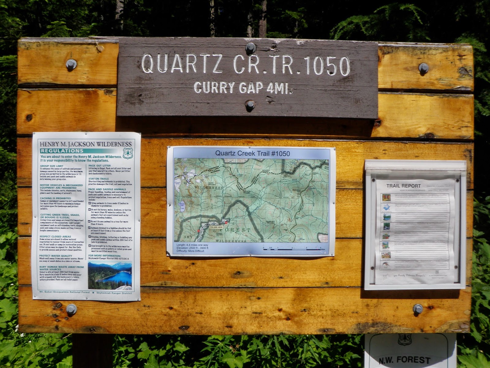 Our Washington Adventure: Jared's Exploration Day -- Beckler Road