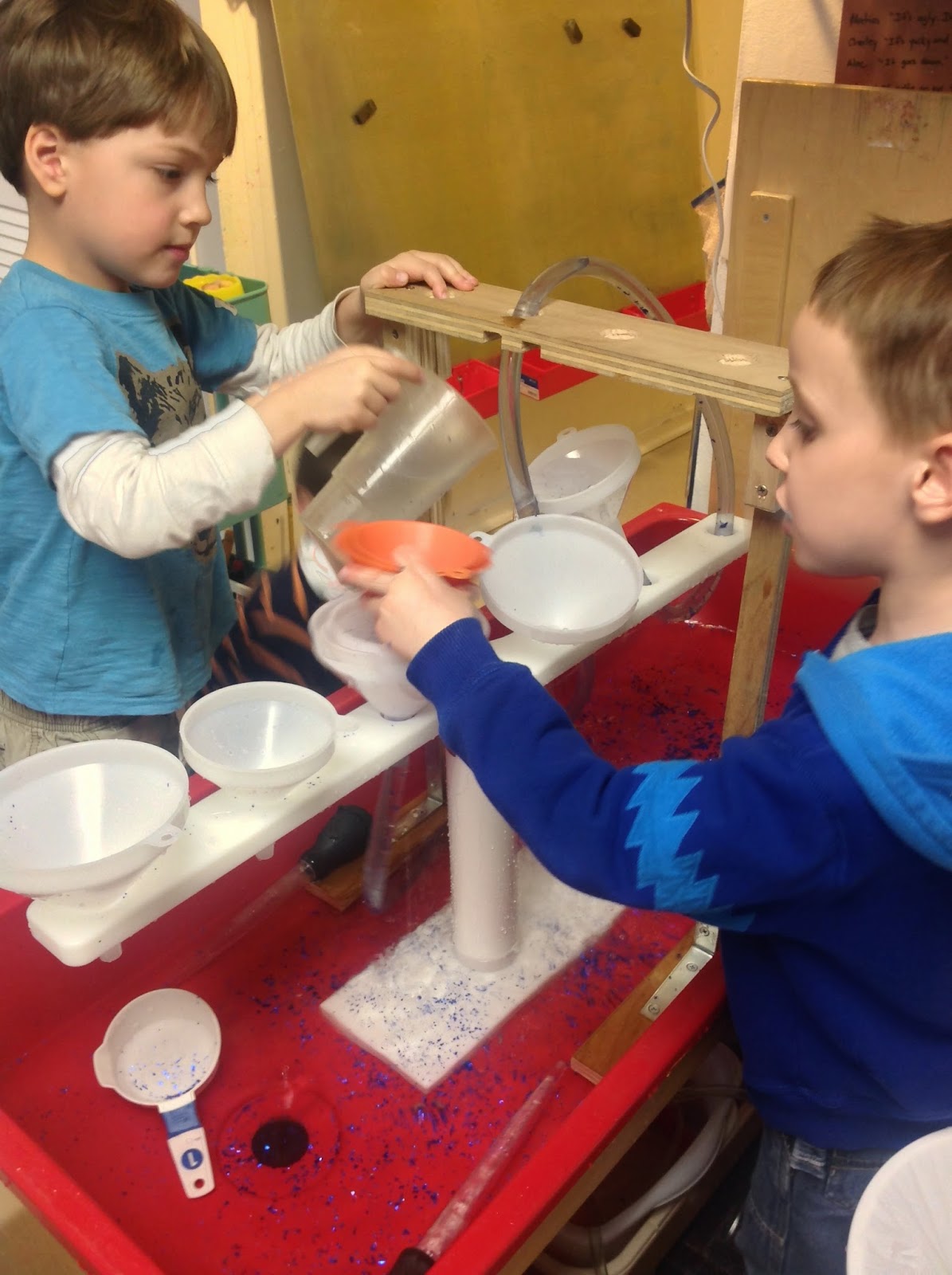 Playfully Learning: Water Table Physics