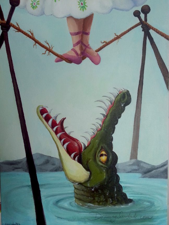 Drawing Saudade: Doodle 324 - Finished!