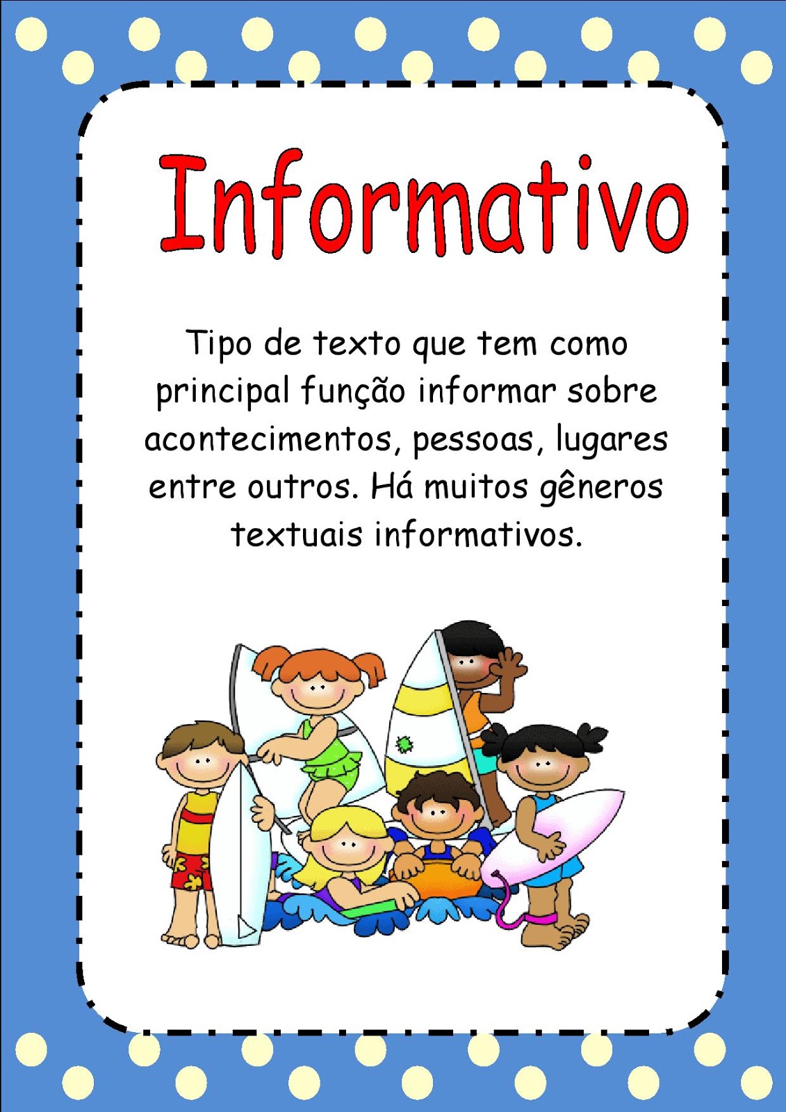 Generos Textuais Para Imprimir - BRAINCP