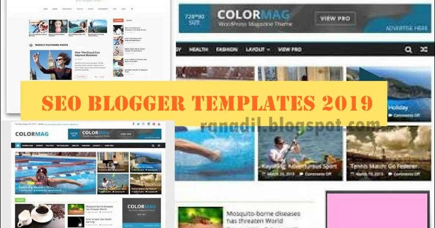Top 10 Seo Blogger Templates 2019