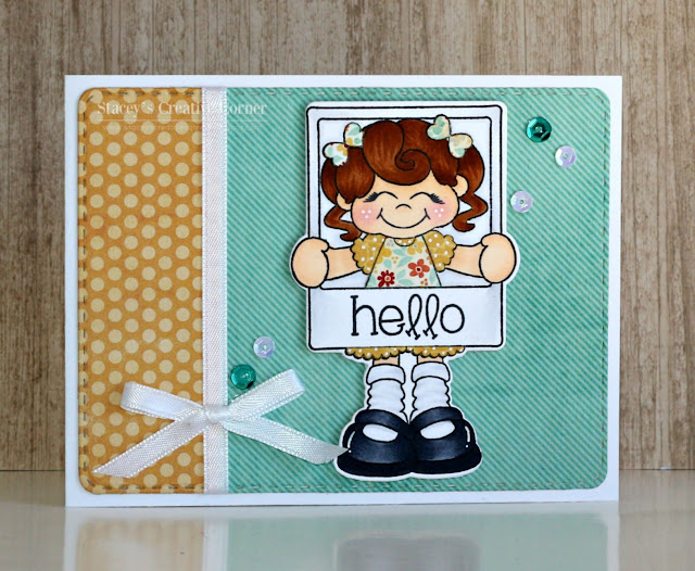 Stacey's Creative Corner: Hello with a Smile :)