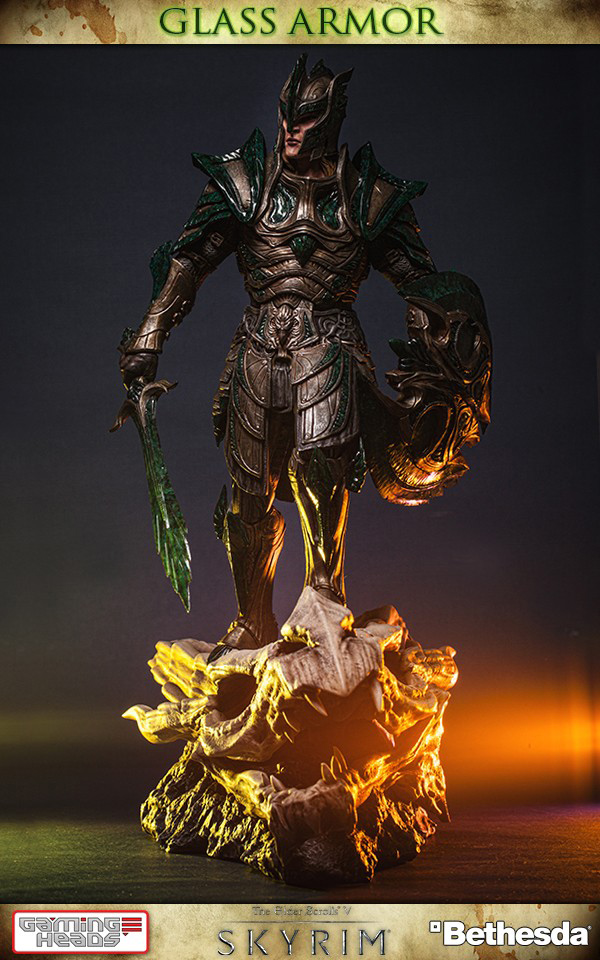 The Elder Scrolls V: Skyrim - Glass Armour (Gaming Heads)