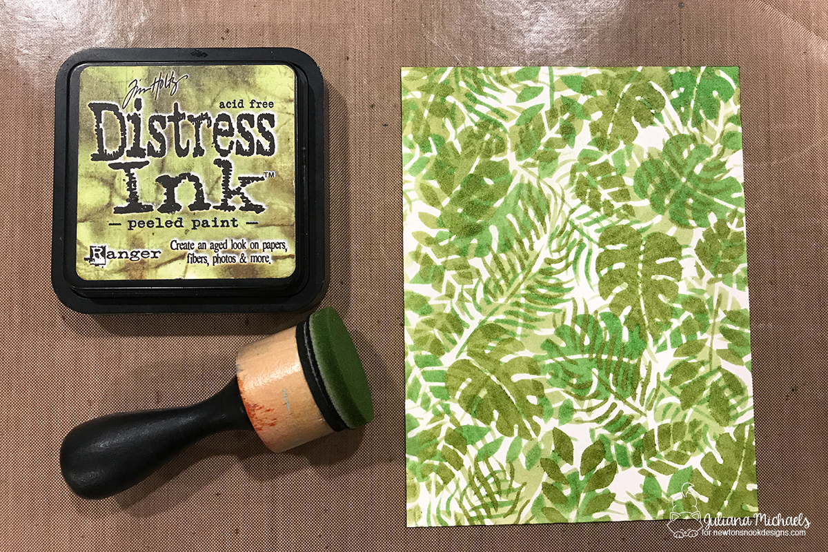 Stenciled Backgrounds 3 Ways - 17turtles Juliana Michaels