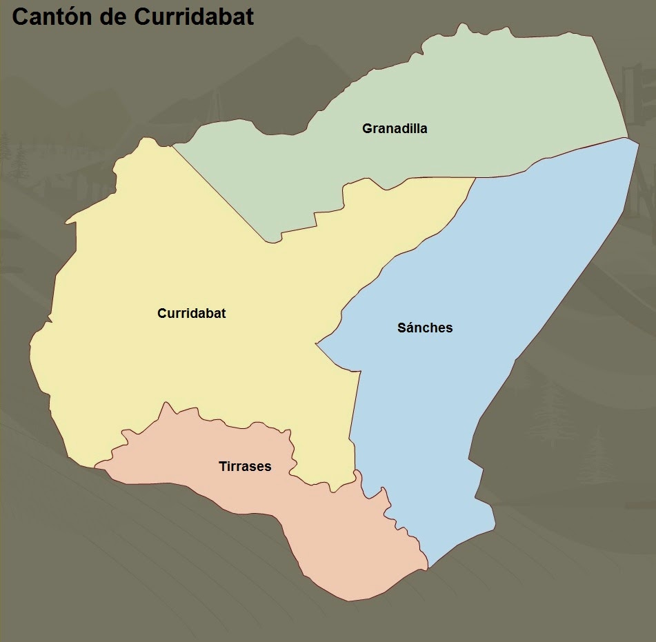 Ubicacion del Canton de Curridabat en la Provincia
