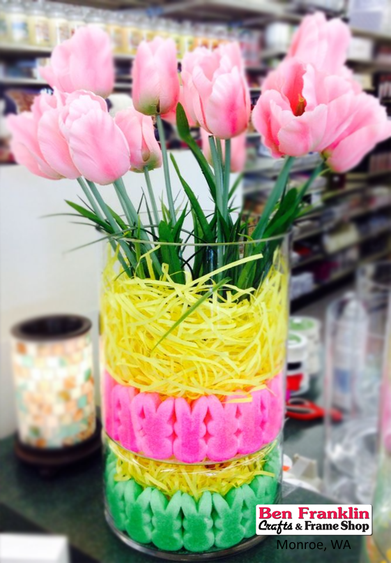 Ben Franklin Crafts and Frame Shop, Monroe, WA: Easy DIY Easter Tulip ...