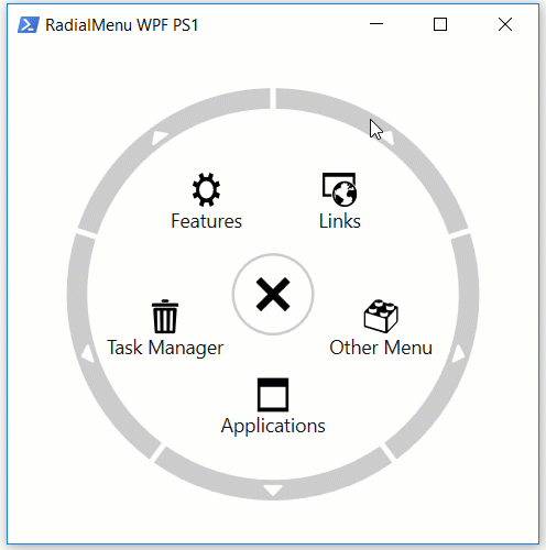Create a cool WPF Menu with PowerShell and RadialMenu | Syst & Deploy
