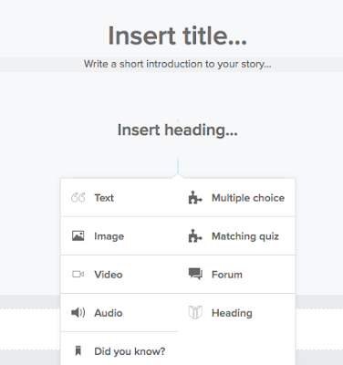 Nik's QuickShout: Sutori for Collaboratively Creating Digital Narrative ...