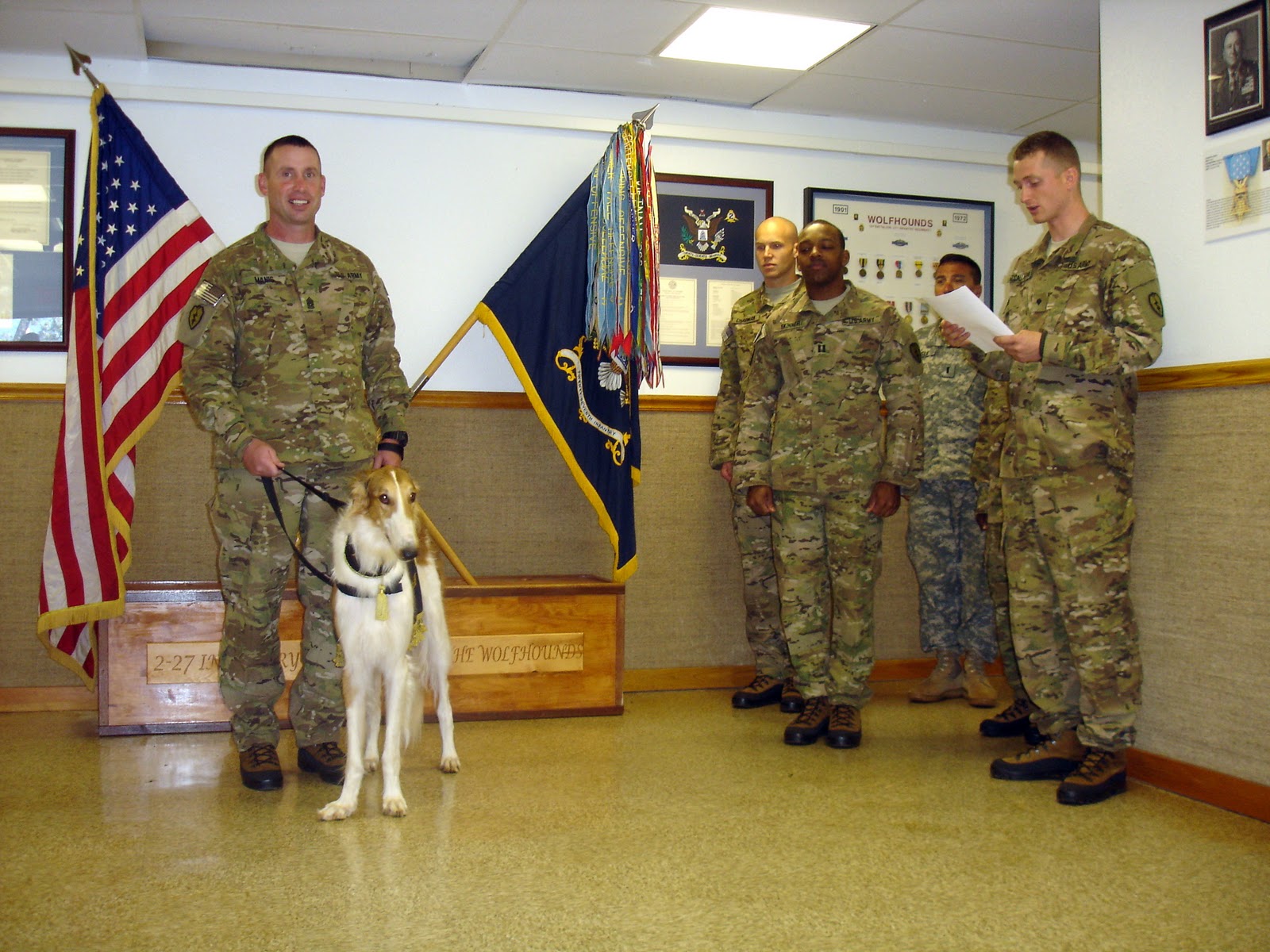 Kolchak XV - 27th Infantry Regiment "Wolfhounds": April 2011