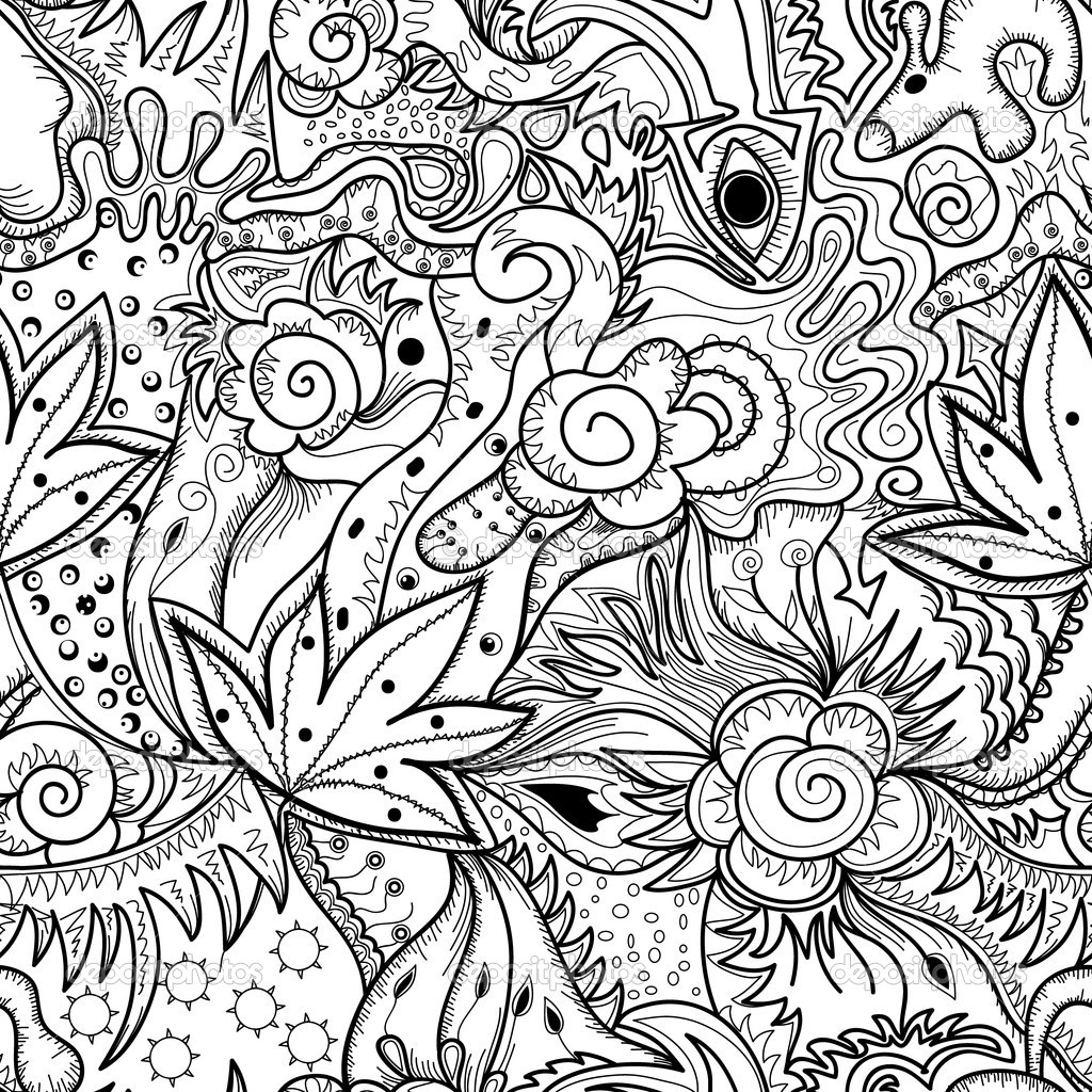 Arte abstracto para colorear - Imagui