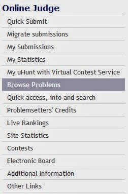思尹程式練習空間: UVa Online Judge 程式練習