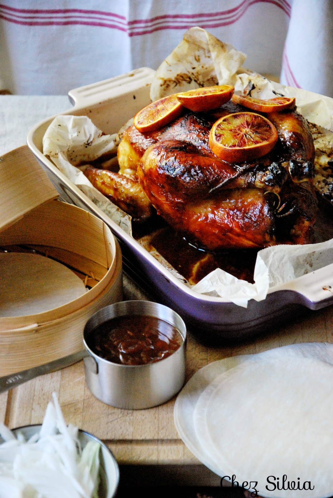 Pollo laqueado — Chez Silvia