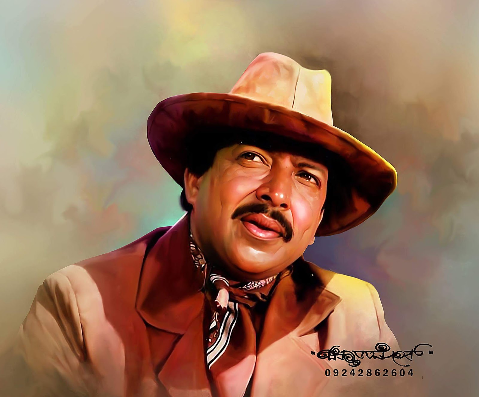 Chitthara Digital Paintings: vishnuvardhan paintings