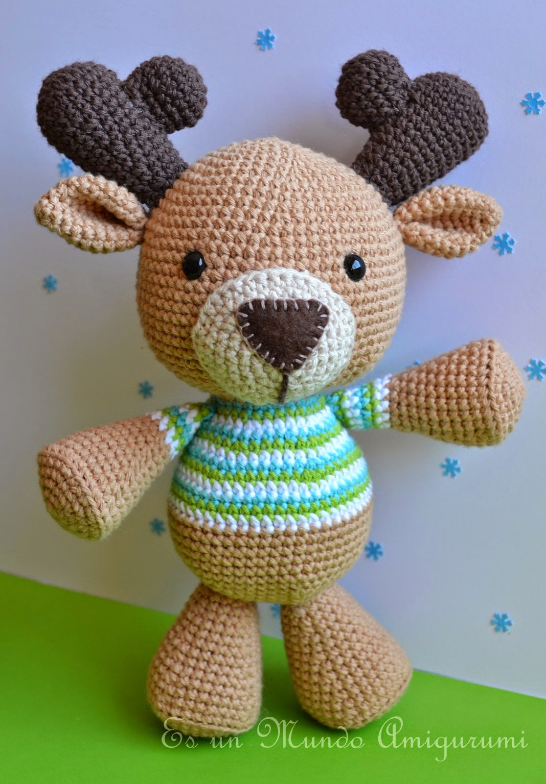 Es un Mundo Amigurumi: Patrón Reno ya a la venta!!!