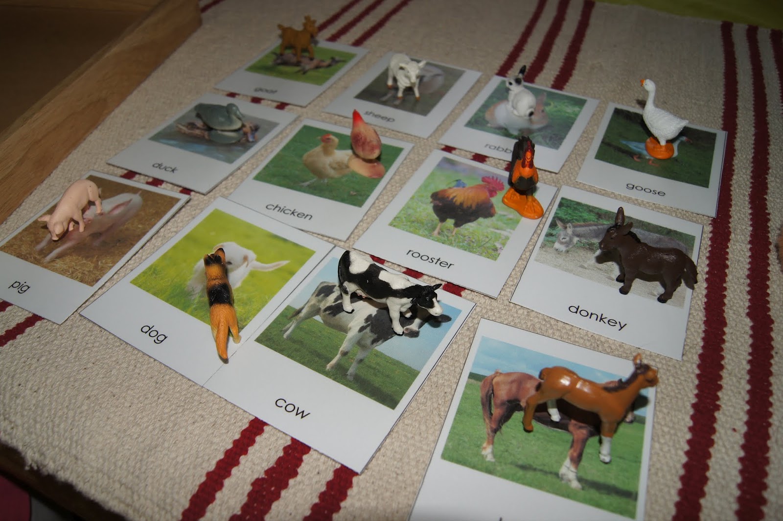 Animal Family Matching, Montessori Language At Home - "Making ...