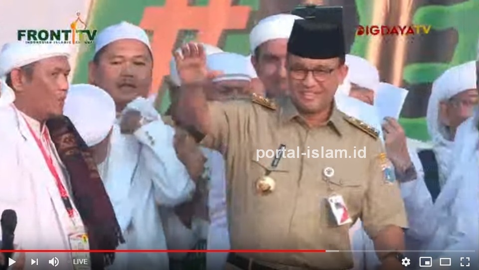 Hadir Reuni 212, Anies Baswedan Dipanggil 'Gubernur Indonesia', Beliau ... Hadir Reuni 212, Anies Baswedan Dipanggil 'Gubernur Indonesia', Beliau ...