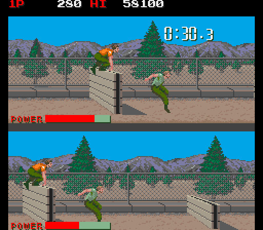 VGJUNK: COMBAT SCHOOL / BOOT CAMP (ARCADE)