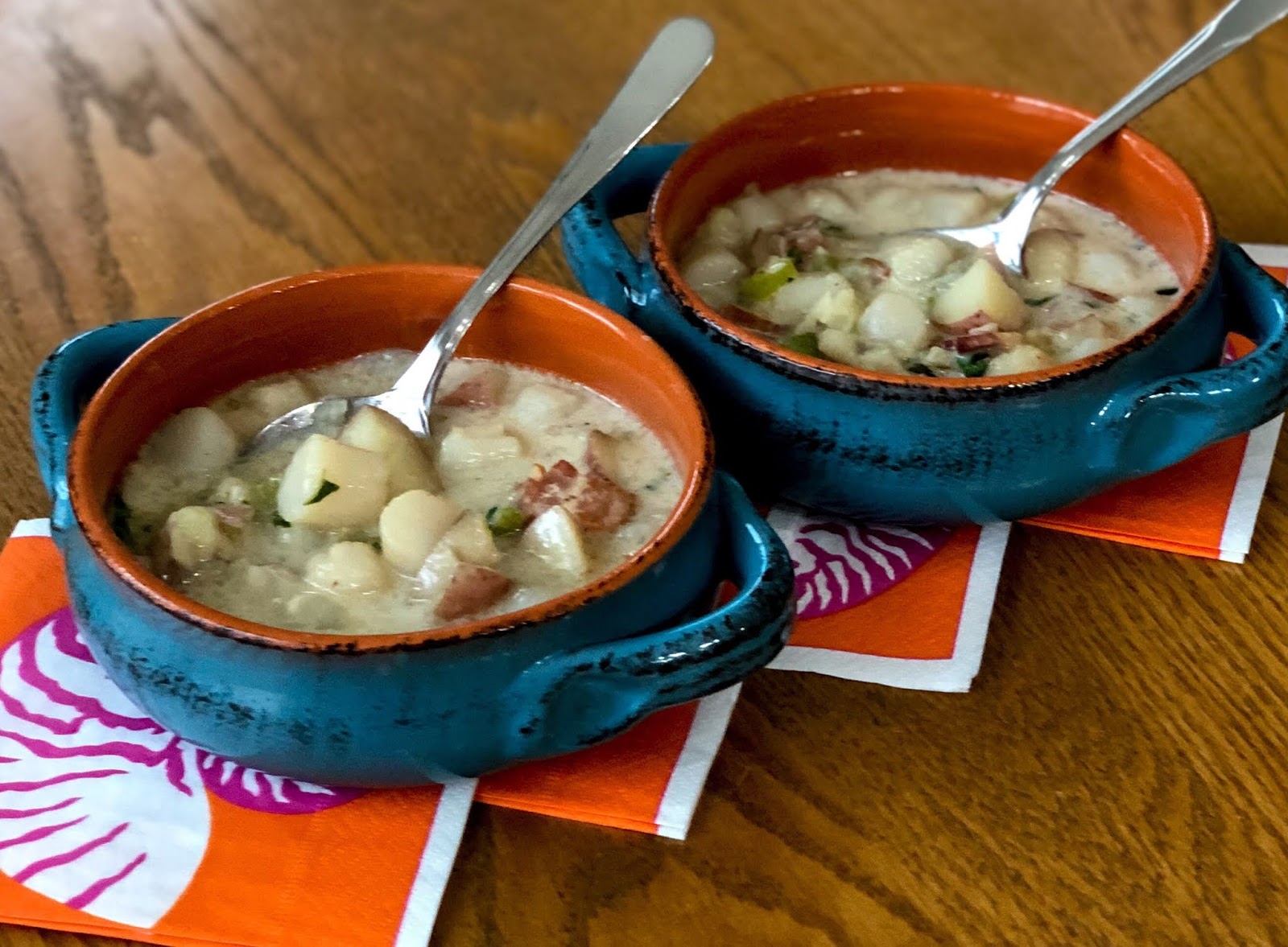 Points In My Life: Bay Scallop and Tarragon Chowder