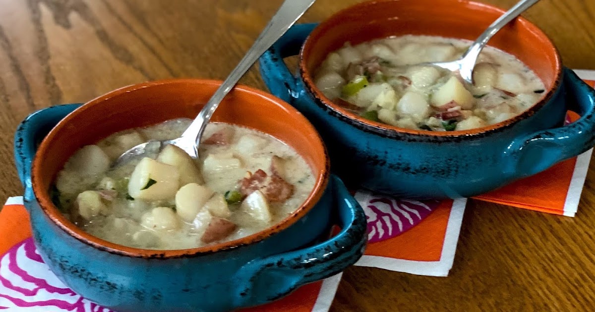 Points In My Life: Bay Scallop and Tarragon Chowder