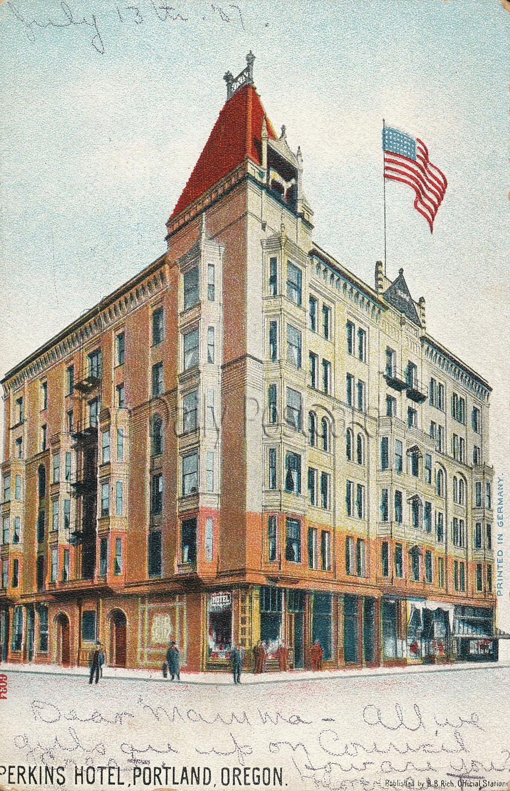 The Daily Postcard: Perkins Hotel - Portland, Oregon