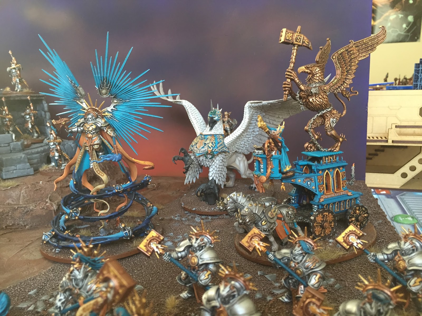 Mengel Miniatures: GALLERY: Stormcast Eternals and Free Peoples Army