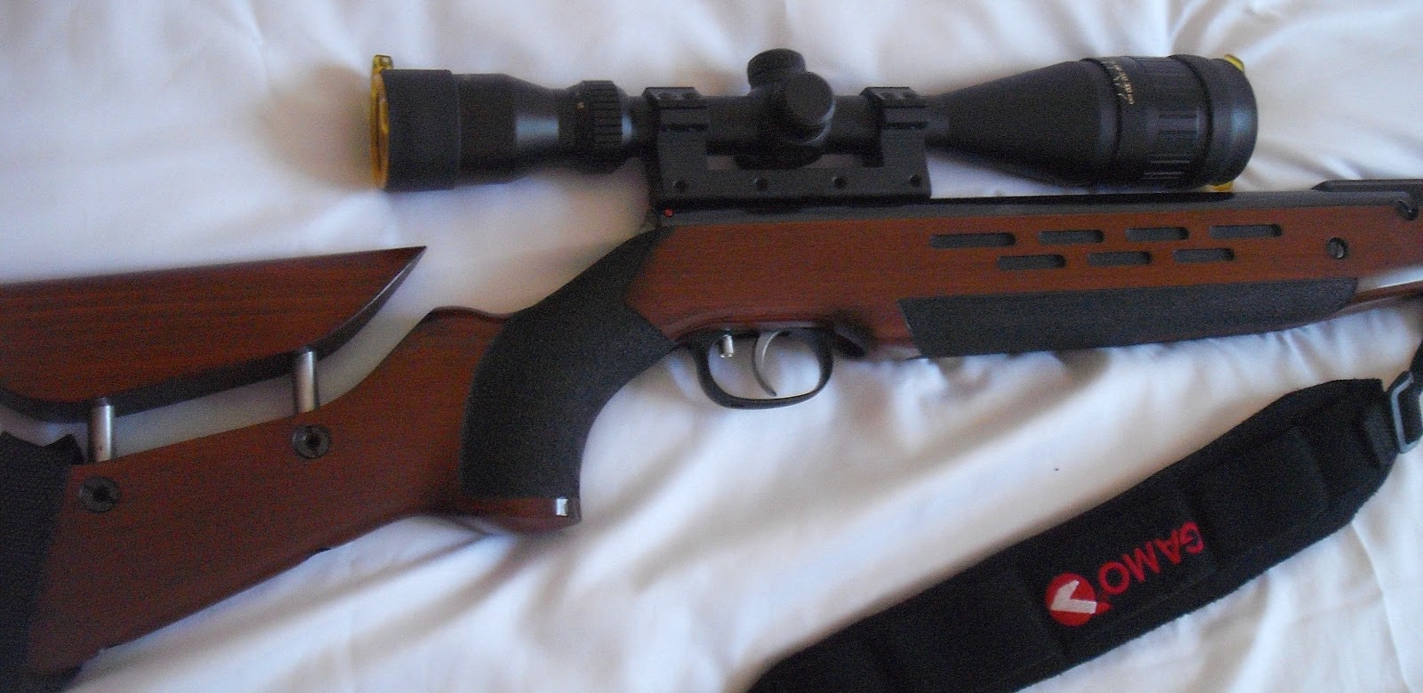 AIR RIFLES AND SHOOTING: HW98 - added new scope