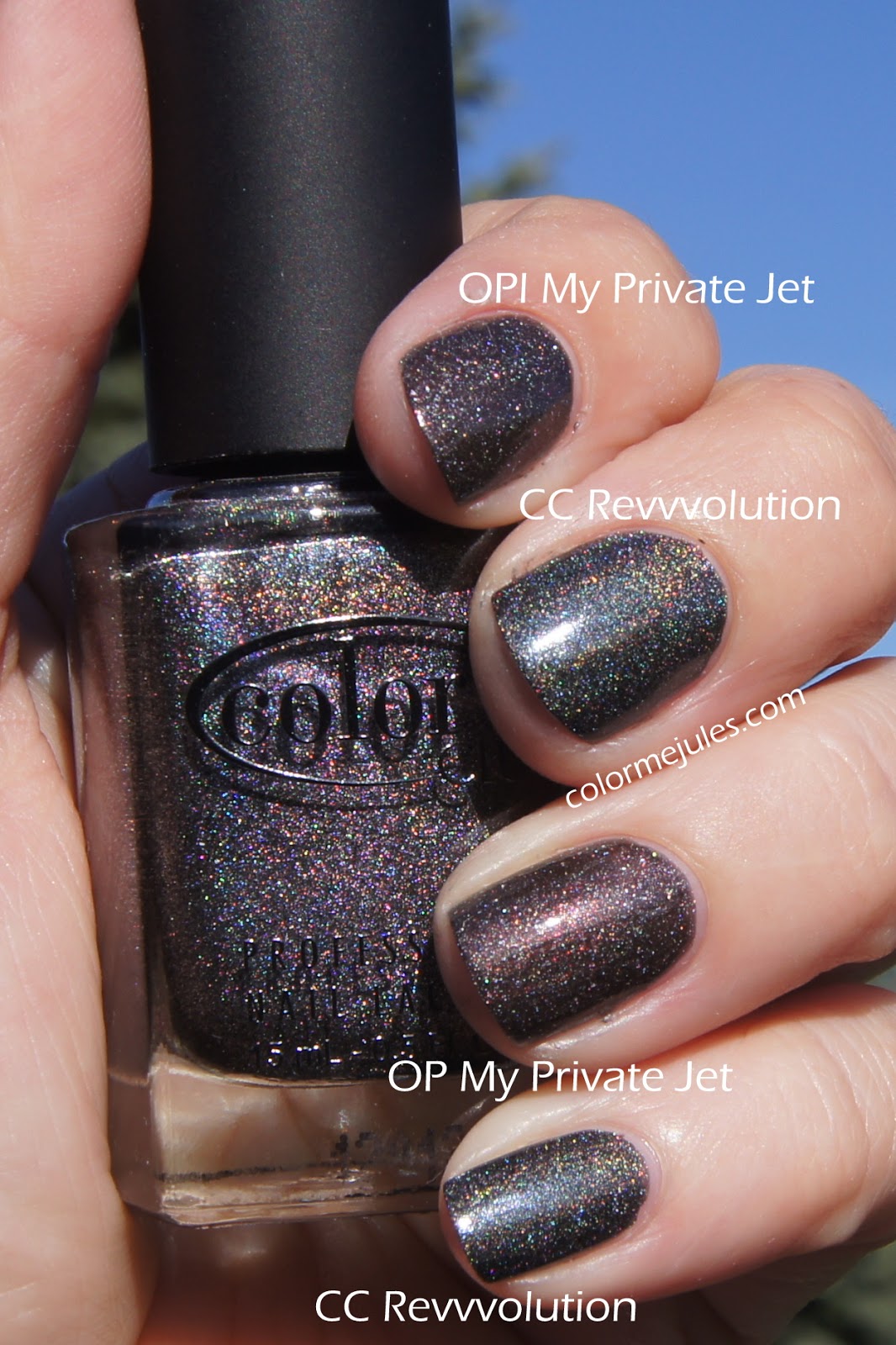 Color Me Jules: Color Club Revvvolution and a comparison to OPI My ...