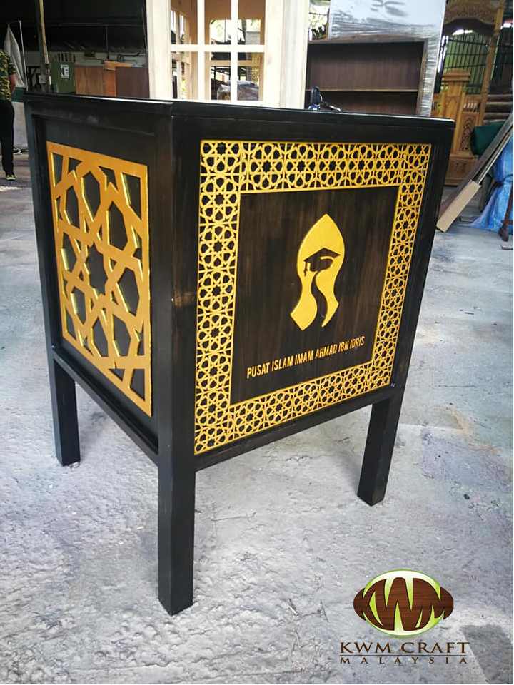 Kayu Warisan Malaysia: Tempahan Tabung Derma Masjid