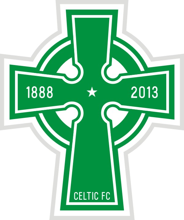 Celtic 2012 escudo conmemorativo 125 aniversario
