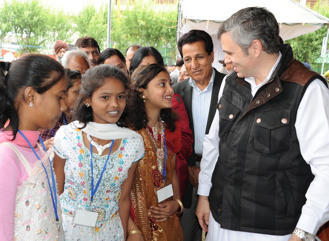 Only Kashmir: CHILDREN ARE OUR FUTURE: OMAR ABDULLAH