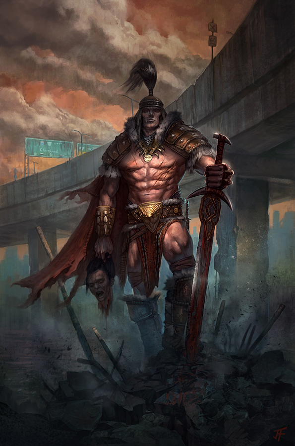 Jeremy Fenske Art: War God