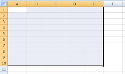 Using Excel with HD: Banded Rows