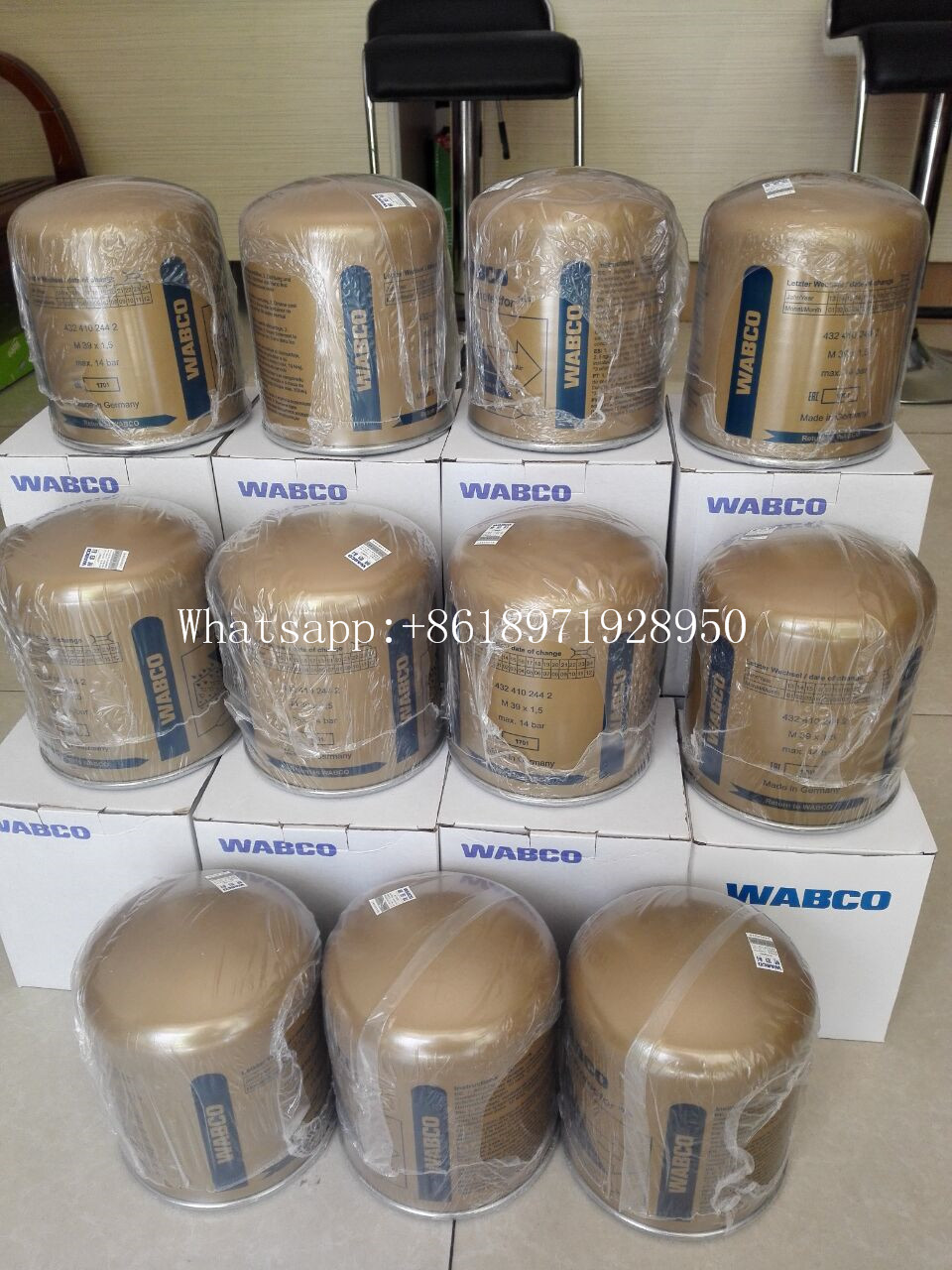 WABCO Brake System : WABCO Air dryer filter with function oil and water ...