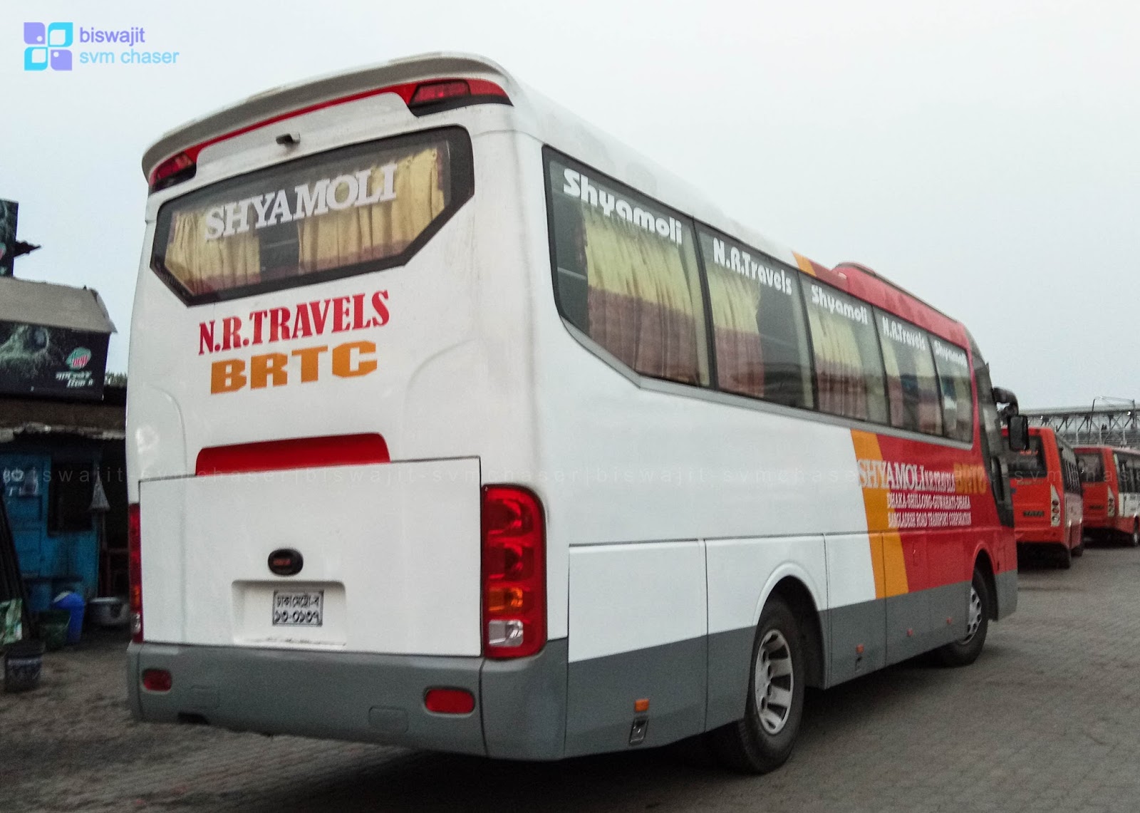 Shyamoli NR / BRTC Coach : Dhaka - Guwahati (Exteriors) | Biswajit SVM ...