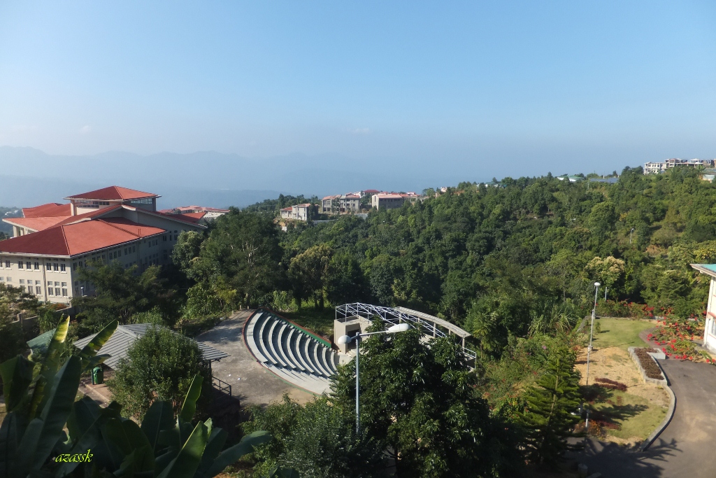 Calm-Sojourner: Mizoram University Campus