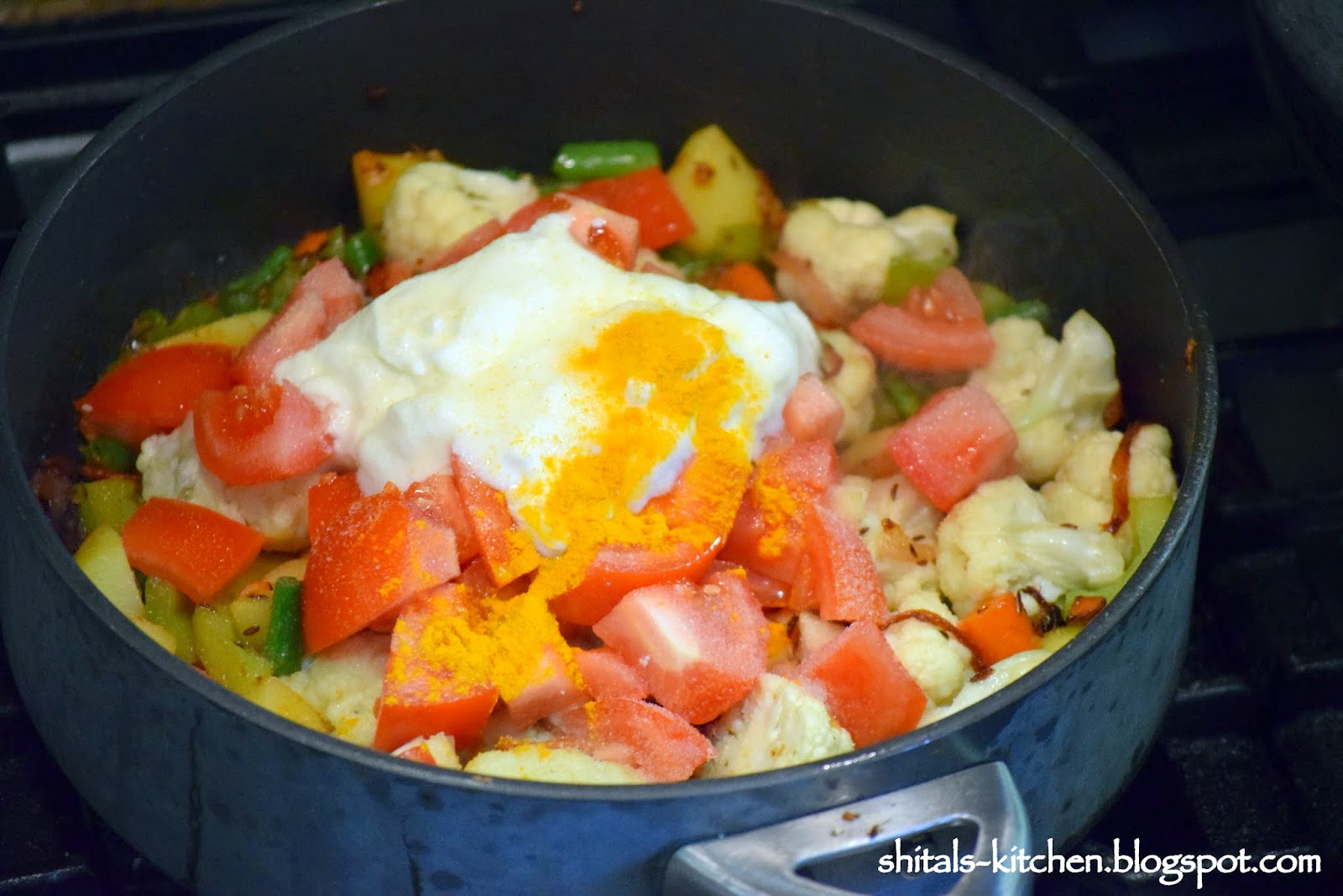 Shital's-Kitchen: Vegetable Dum Biryani