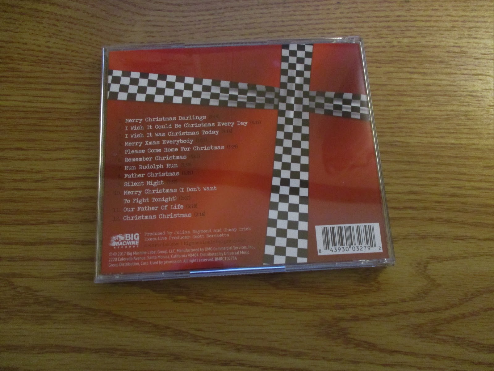 Missys Product Reviews : Christmas Christmas Cheap Trick CD