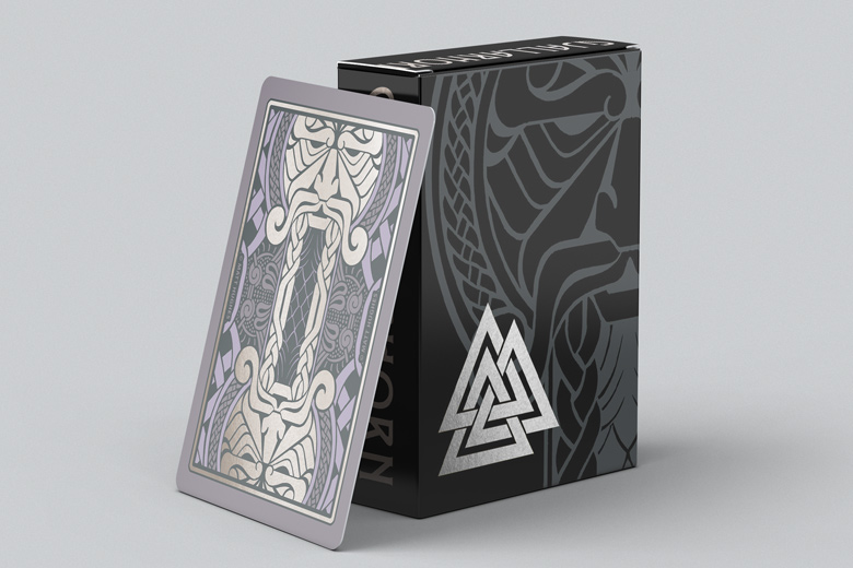 Kickstarter: GJALLARHORN- Viking Playing Cards by Ethereal Visions ...