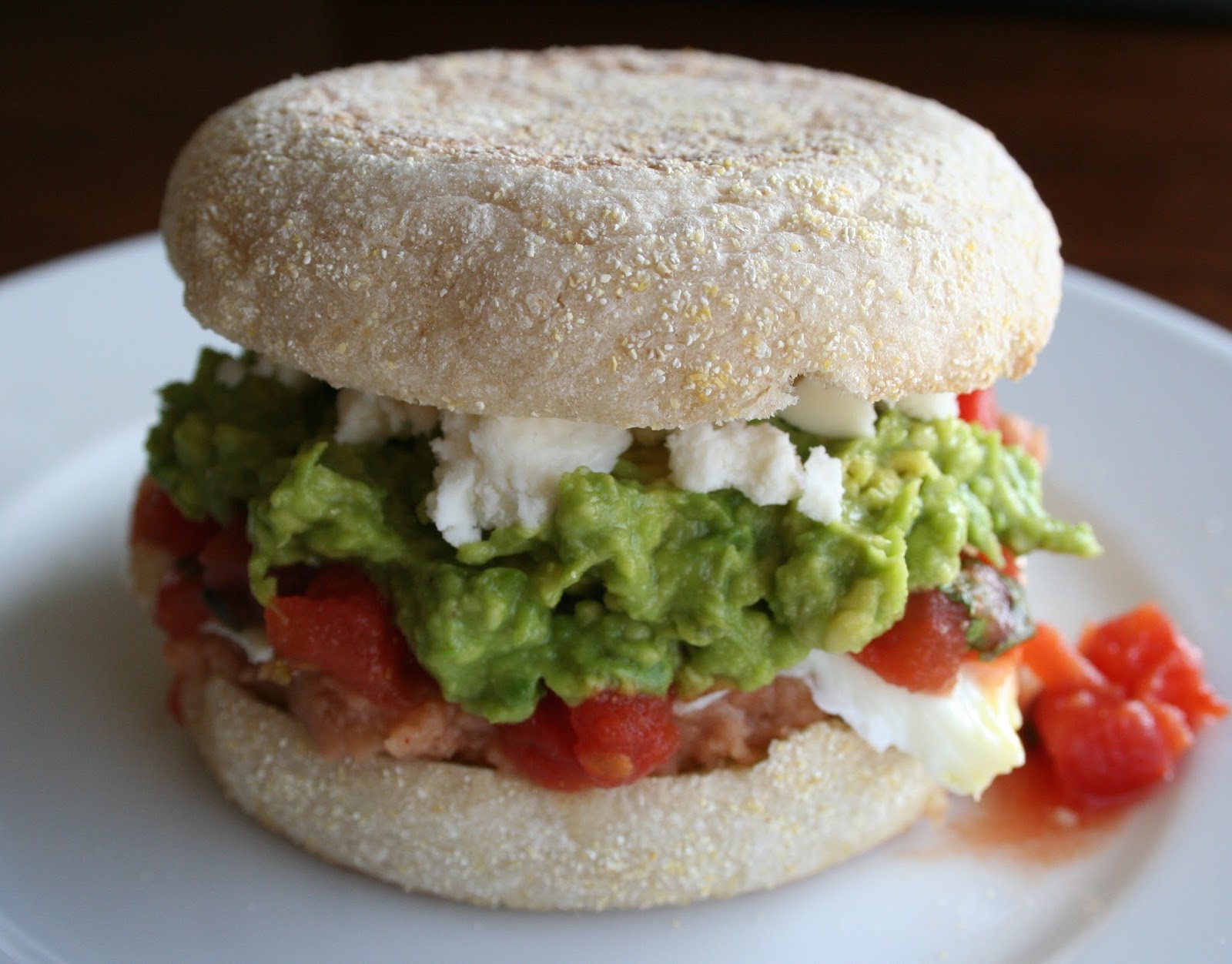 Huevos Rancheros Breakfast Sandwich
