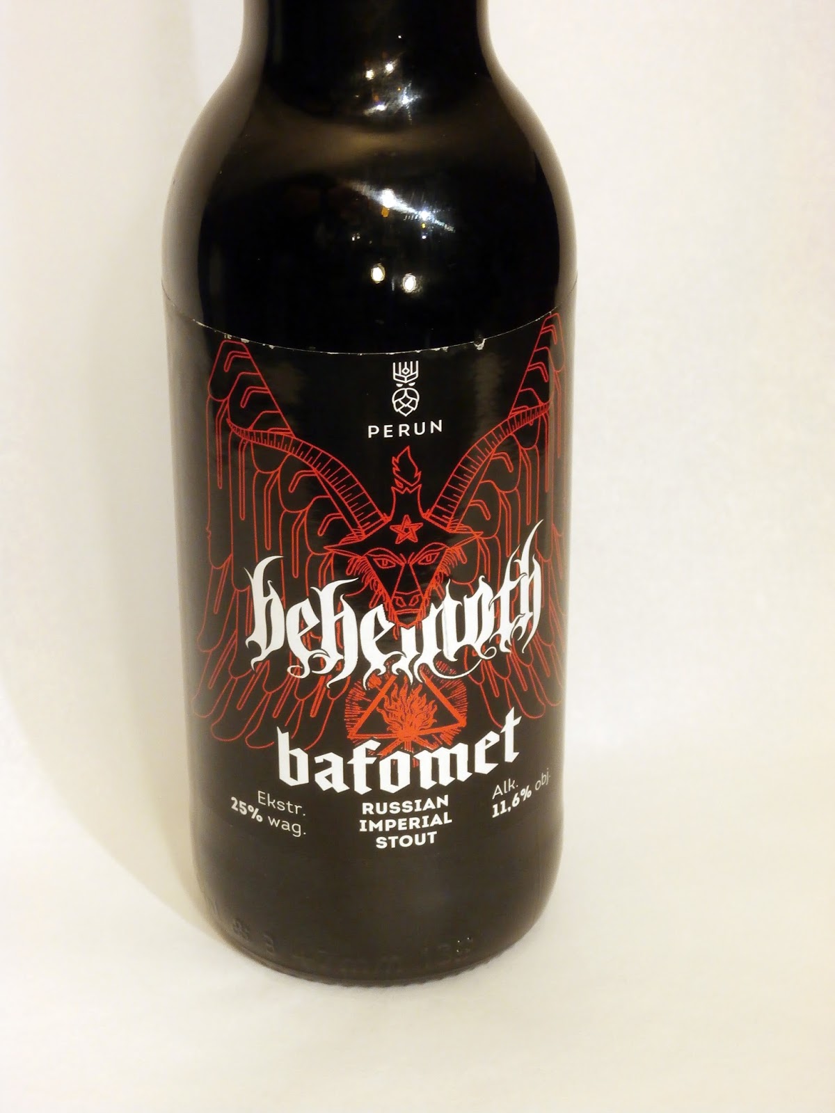 Piwny świat Dyzia: PERUN & BEHEMOTH Bafomet RIS