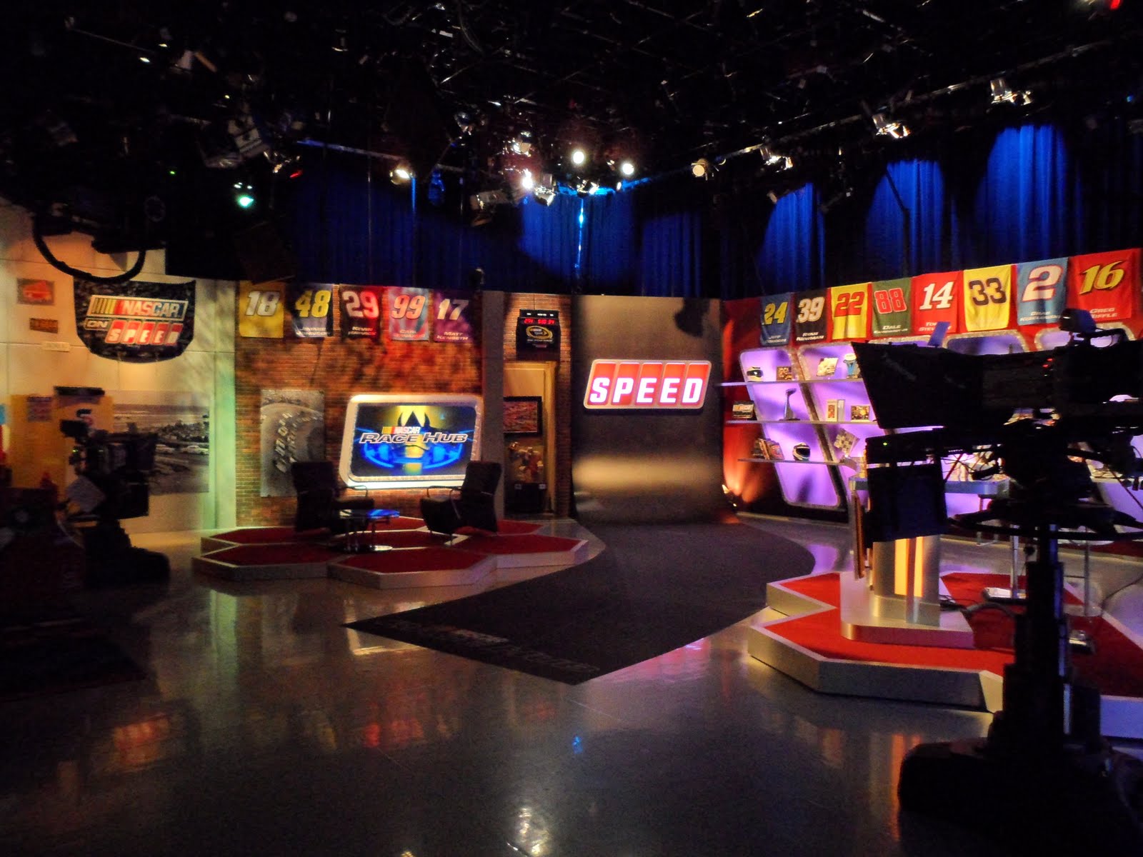 The NASCAR Corner: My Day at the SPEED Studio