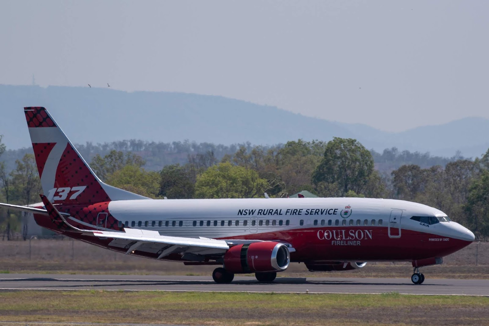 Central Queensland Plane Spotting: Coulson Aviation (USA) Boeing B737 ...
